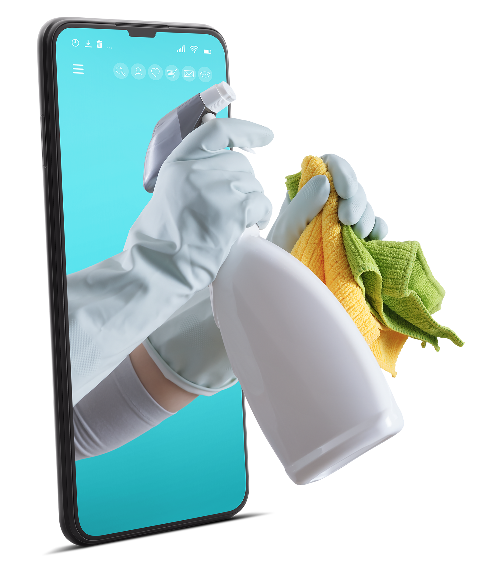 Cleaning Company Website - Front Designs